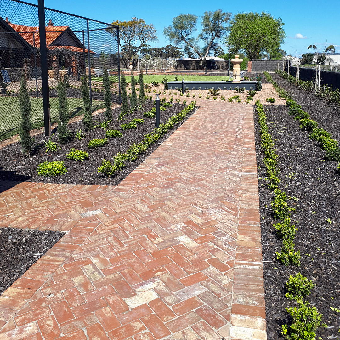 Rustic Old Red Brick Paver - Australian Paving Centre Port Adelaide ...